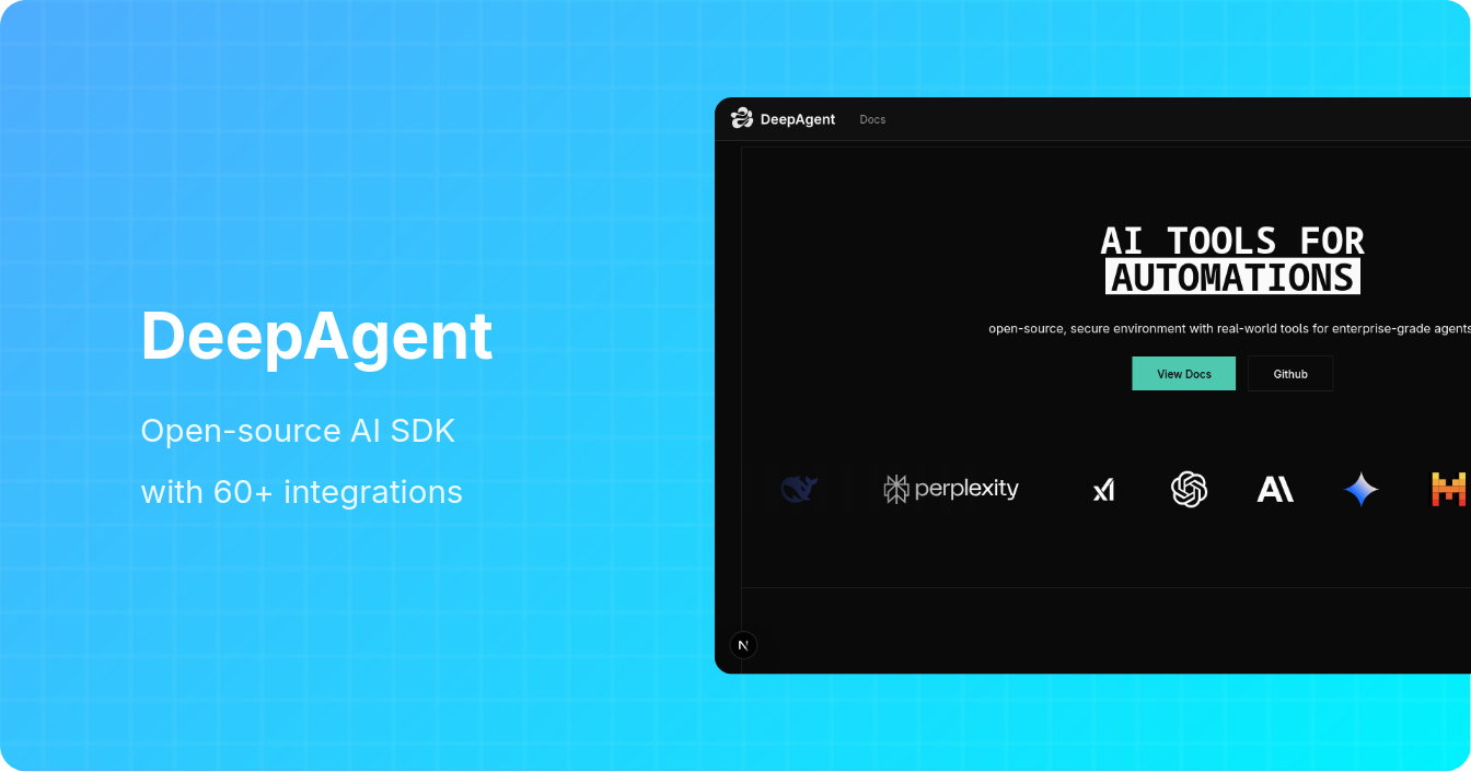 DeepAgent SDK - AI Tools for Enterprise-Grade Agents | DeepAgent